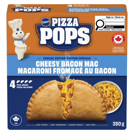 Special Edition Cheesy Bacon Mac Pizza Snack | Pizza Pops