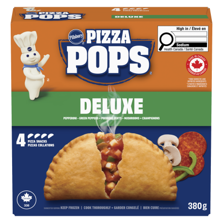 Deluxe Pizza Snack Pizza Pops